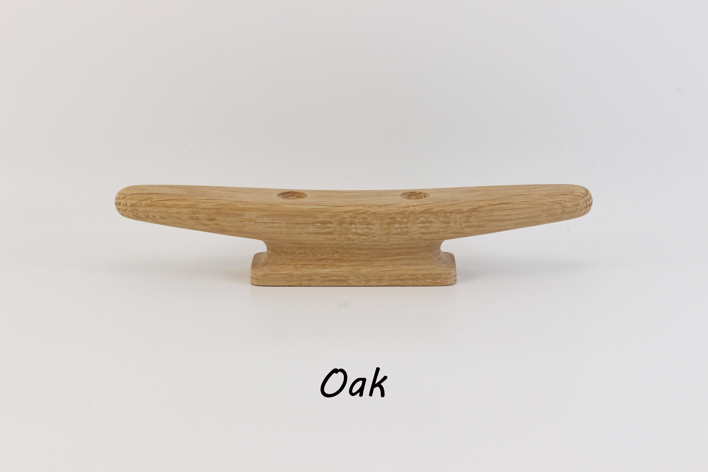 Wooden Boat Cleat 150mm 6 Inch, Oak, Oak Oiled, Ash, Black Locust ...