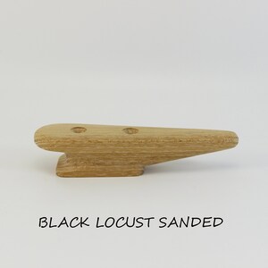 Wooden Boat Jamming Cleat 100mm 4 Inch Sanded. - Etsy