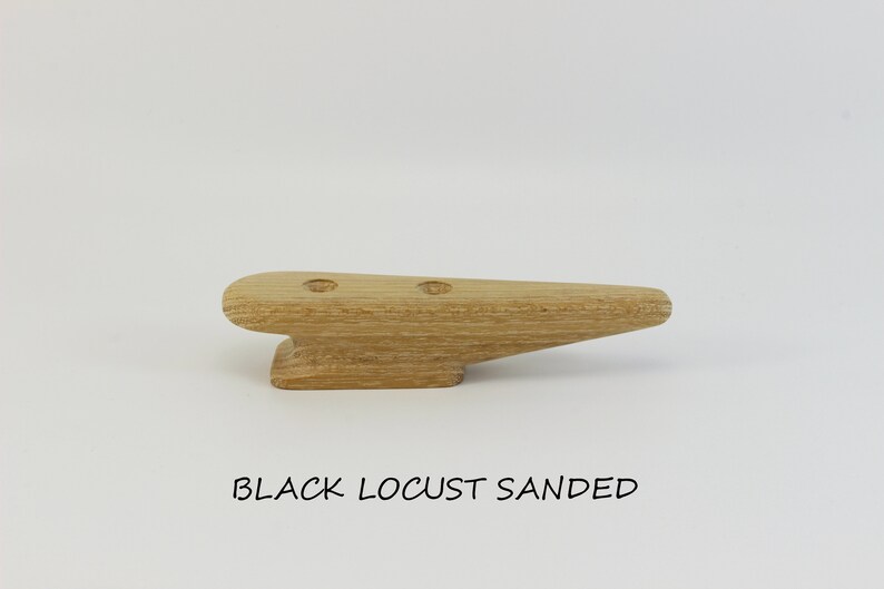 Wooden Boat Jamming Cleat 100mm 4 Inch Sanded. - Etsy