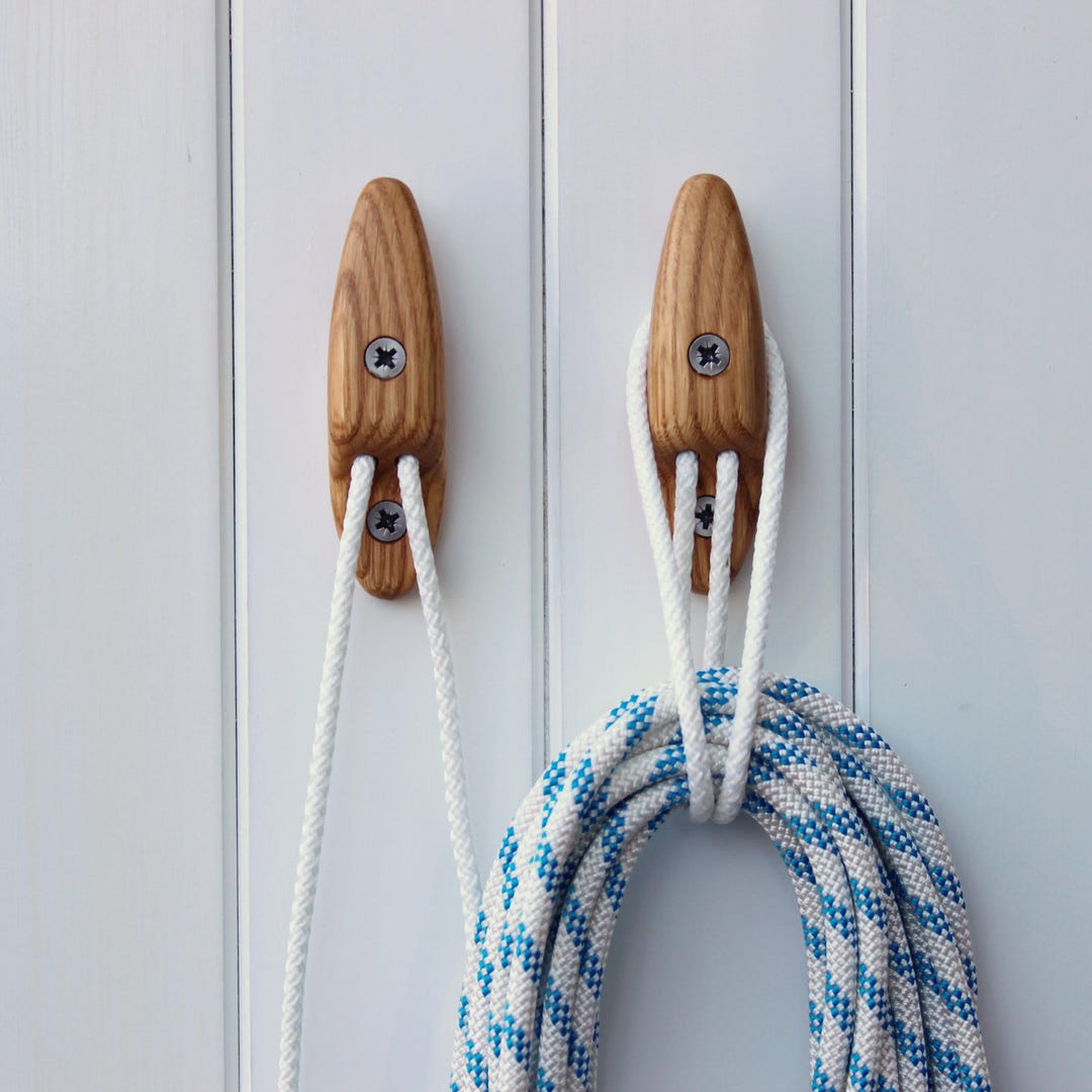 Wooden Line Hanger 100mm (4 Inch), Oak - Etsy