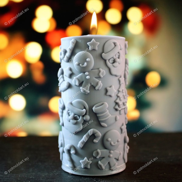 Gingerbread Candles - Etsy