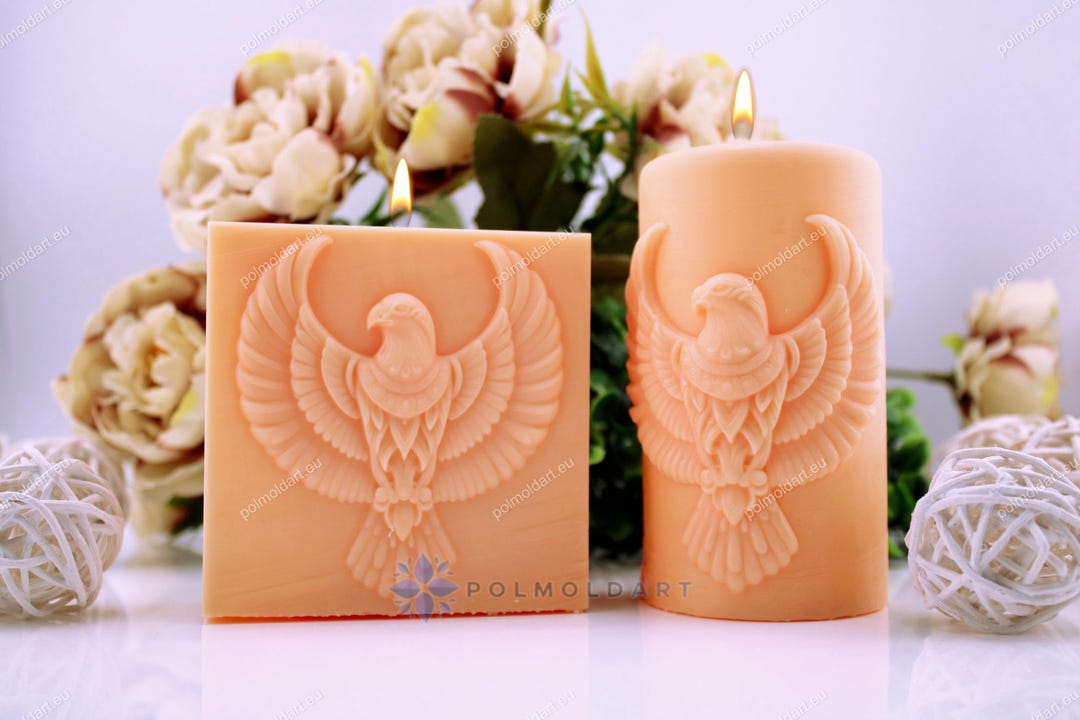 Phoenix Silicone Mold, Candle Molds, Resin, Soap Molds, Phoenix Bird ...