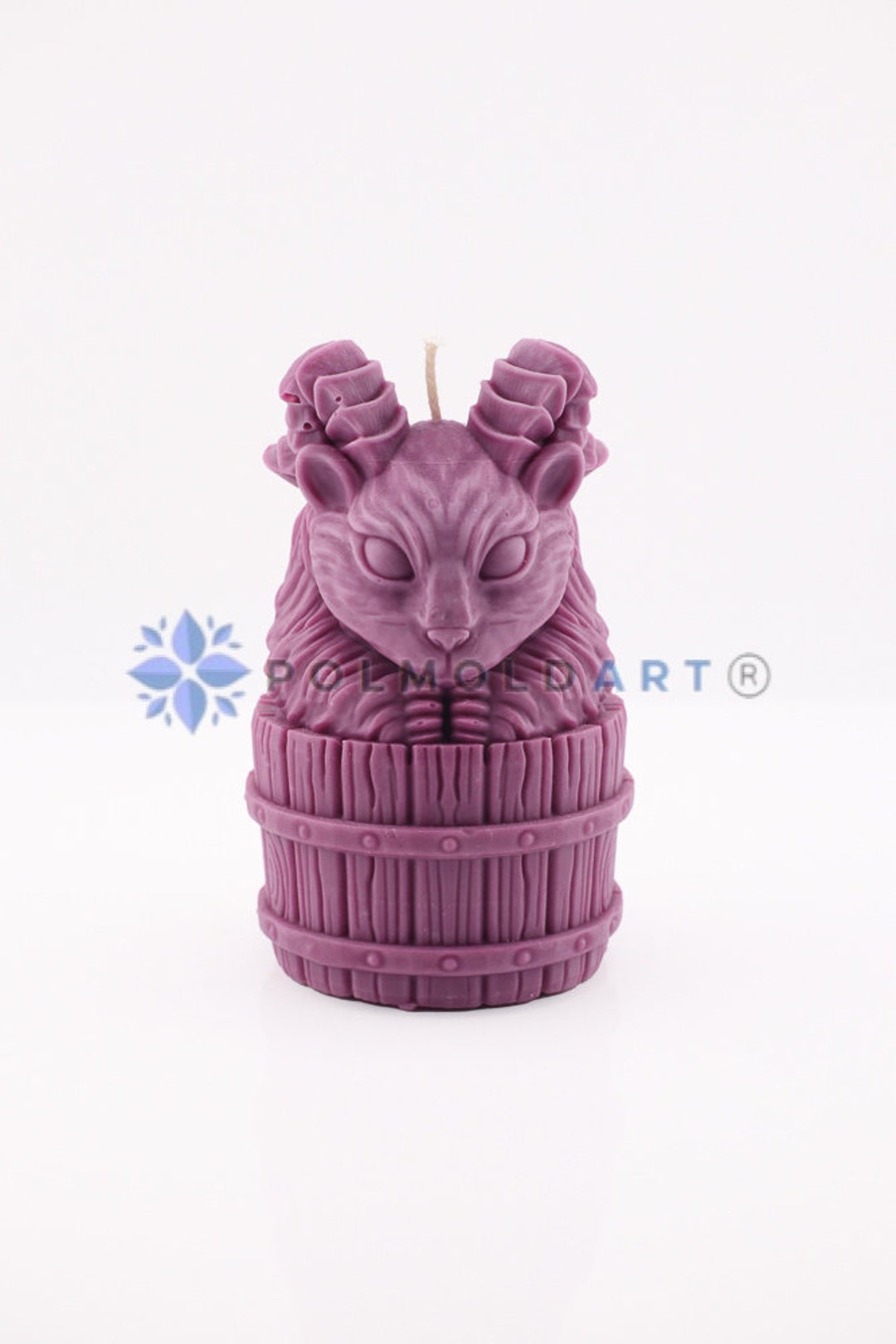 Animal Demon 3D Silicone Mold for Making Candles, Resin, Soap, Spirit ...