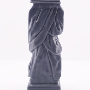 Statue Male Column 3D Silicone Mold, Greek, Statue, Candle Mould, Body ...