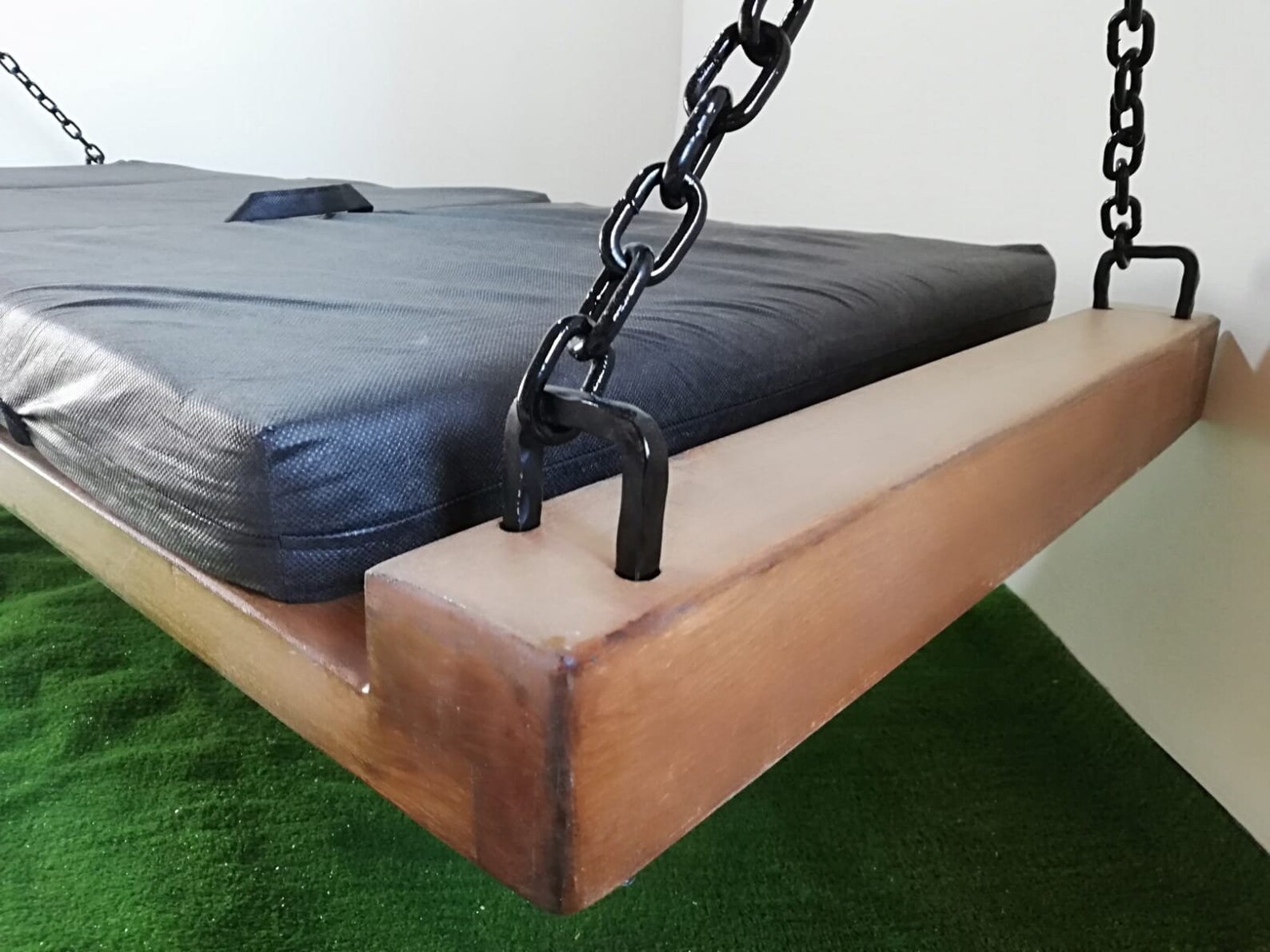 Wooden Swing Bed Porch Swing Bed Decorative Porch Swing | Etsy