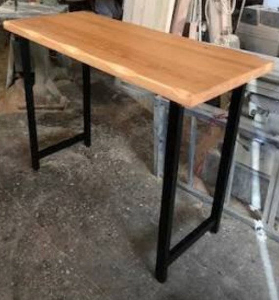 Rustic Wood Bar Table Dining Table Kitchen Table Wooden | Etsy