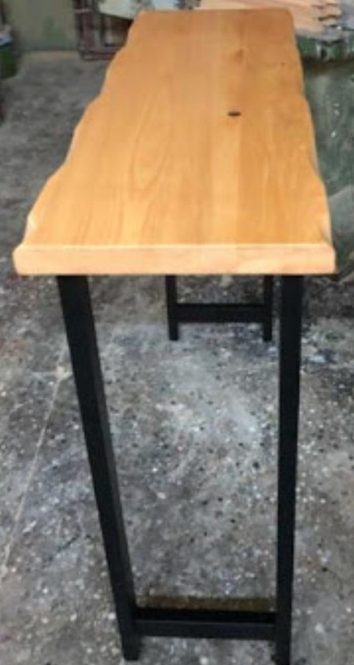 Rustic Wood Bar Table Dining Table Kitchen Table Wooden - Etsy Canada