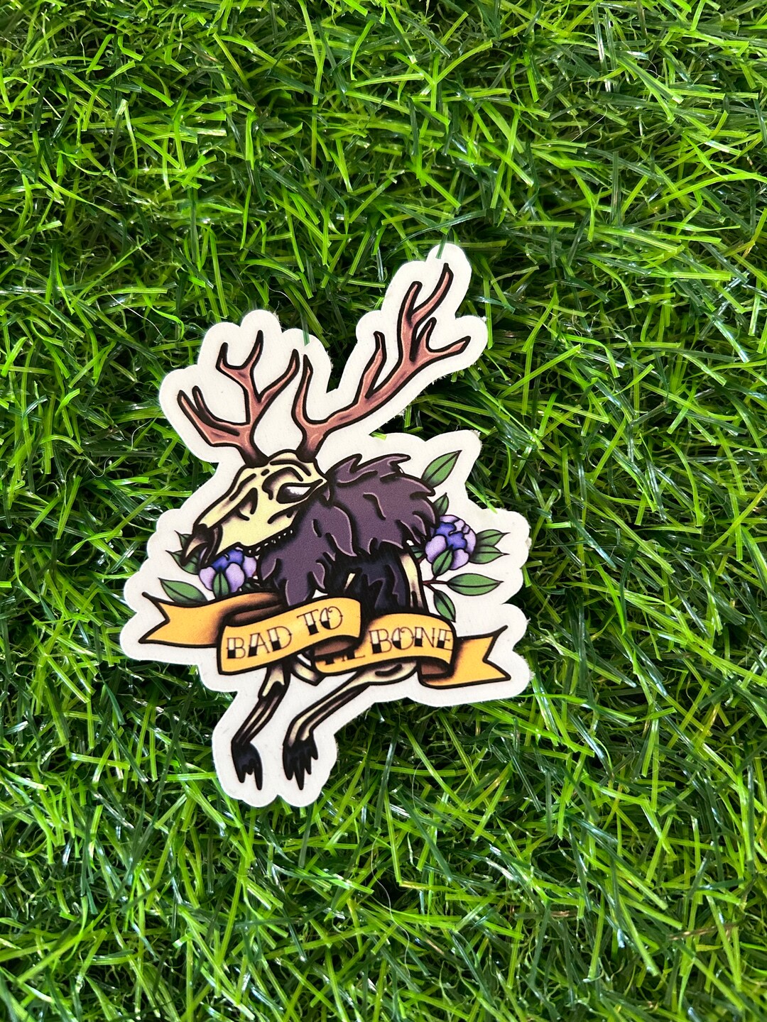 Wendigo, Cryptid Vinyl Sticker - Etsy