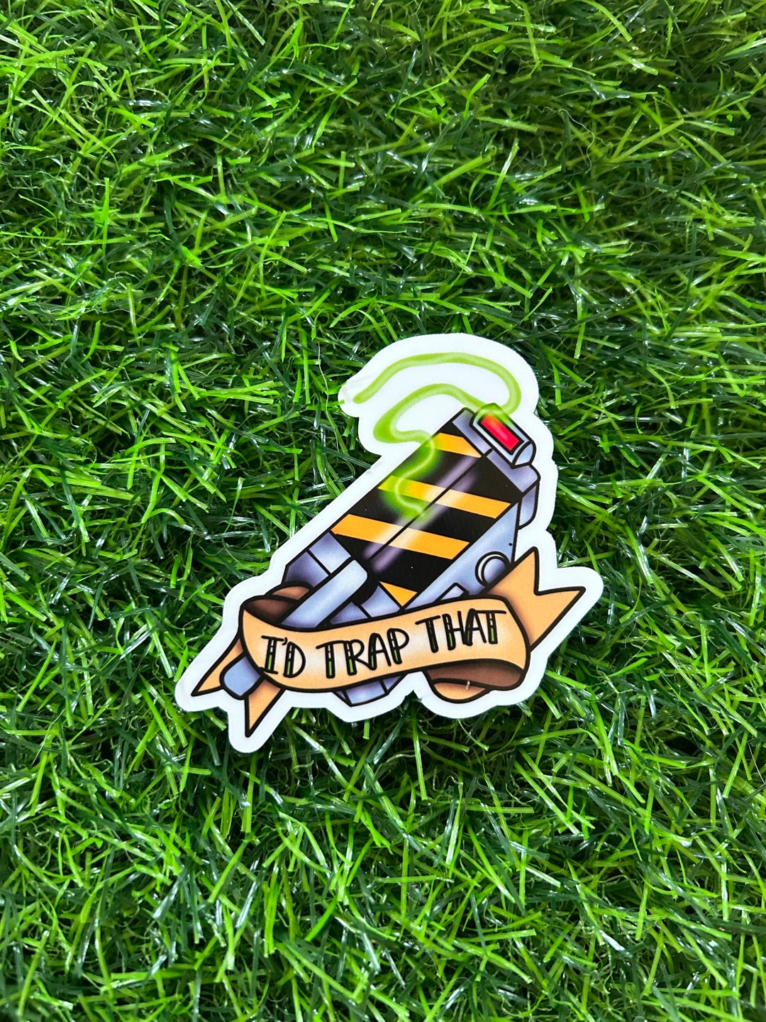 Ghost Buster Trap Vinyl Sticker - Etsy