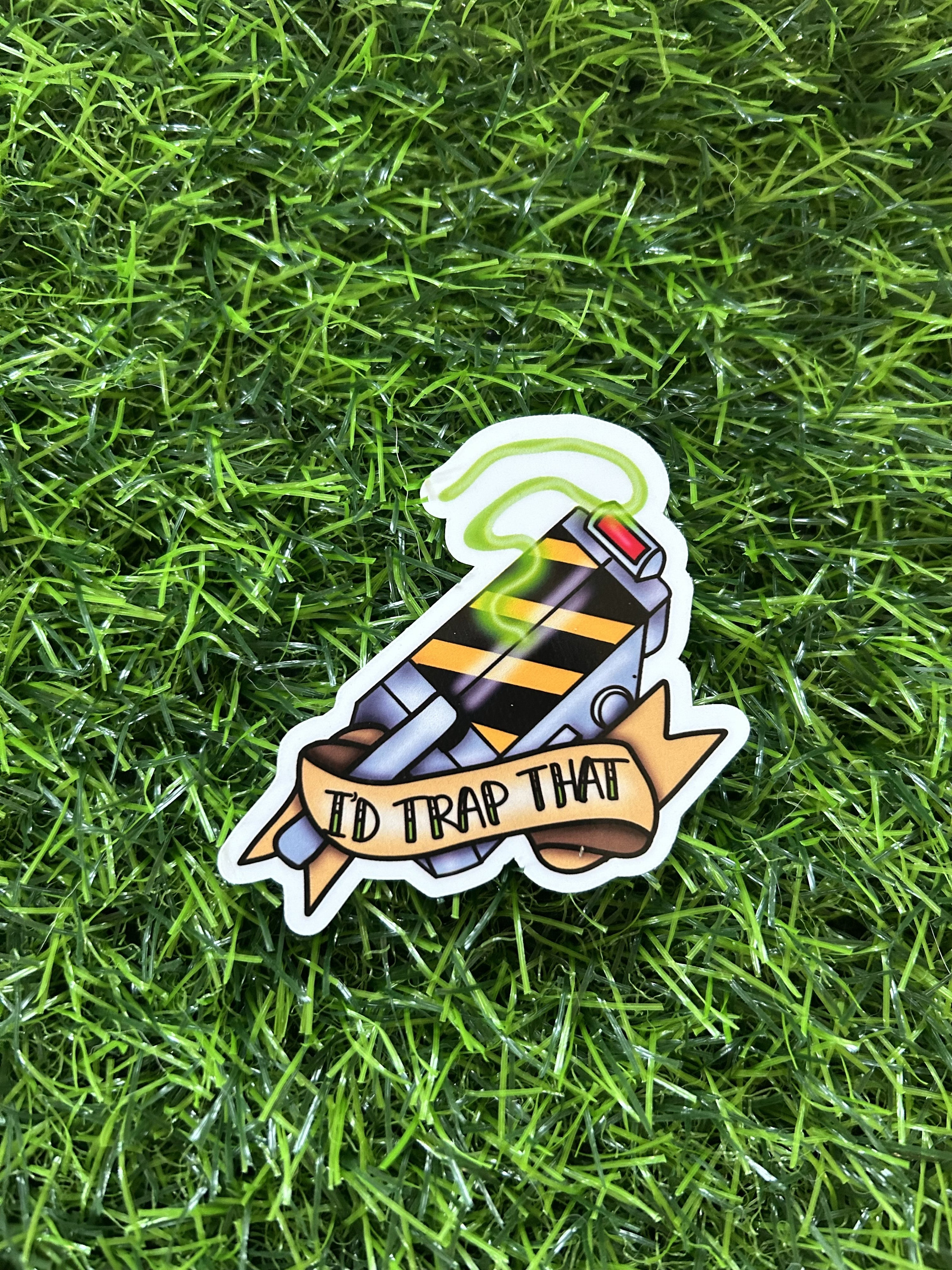 Ghost Buster Trap Vinyl Sticker - Etsy