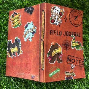 Field Journal Cryptid Pocket Travel Notebook - Etsy