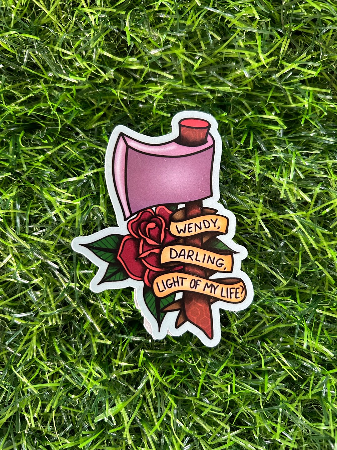 Wendy, Horror Shining Fan Vinyl Sticker - Etsy