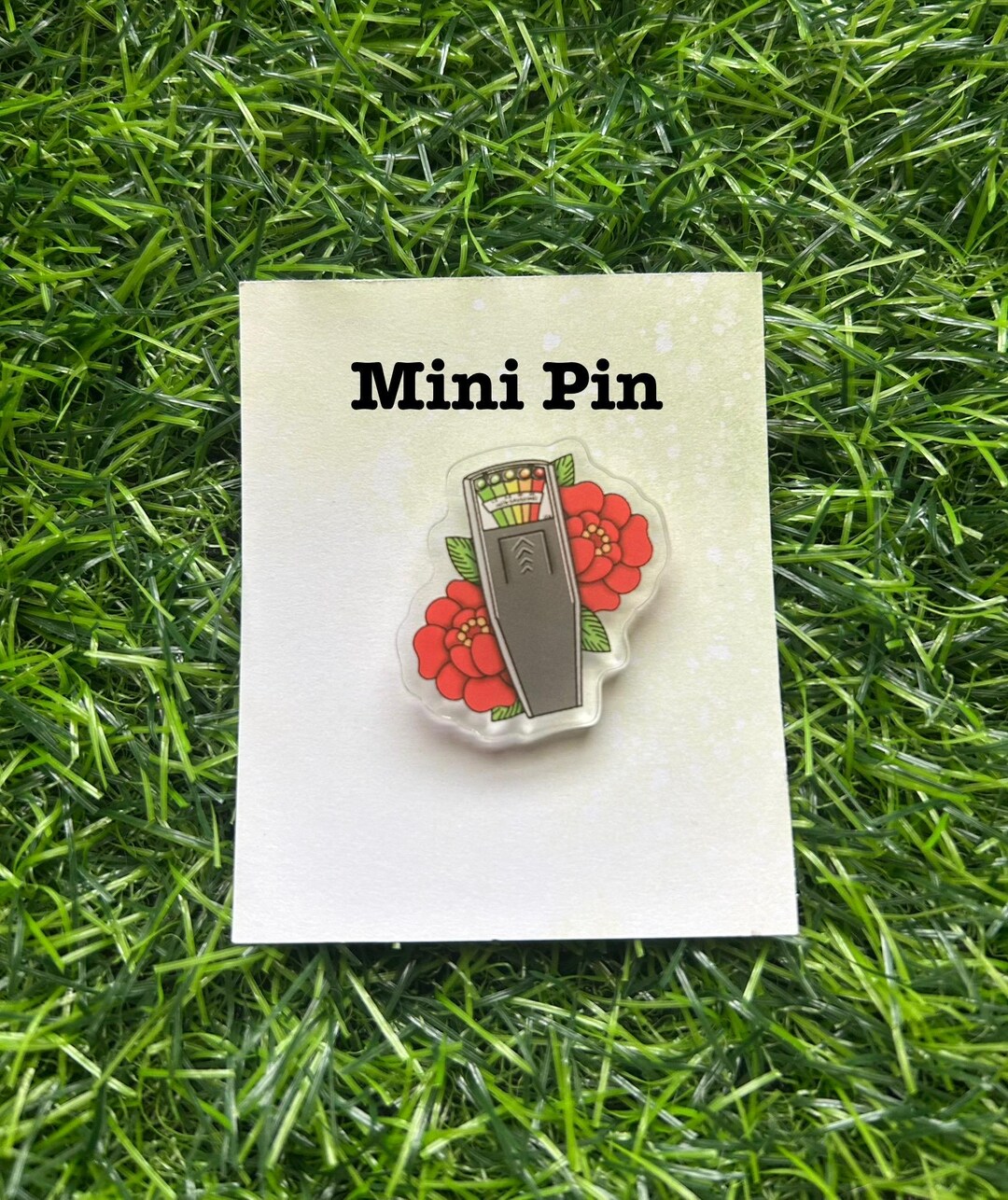 Mini Paranormal Investigator EMF Reader Acrylic Pin - Etsy