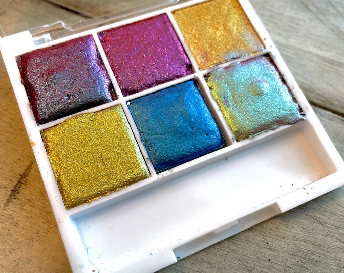 Mythic Monsters, Colorshift Watercolor Paint Palette - Etsy