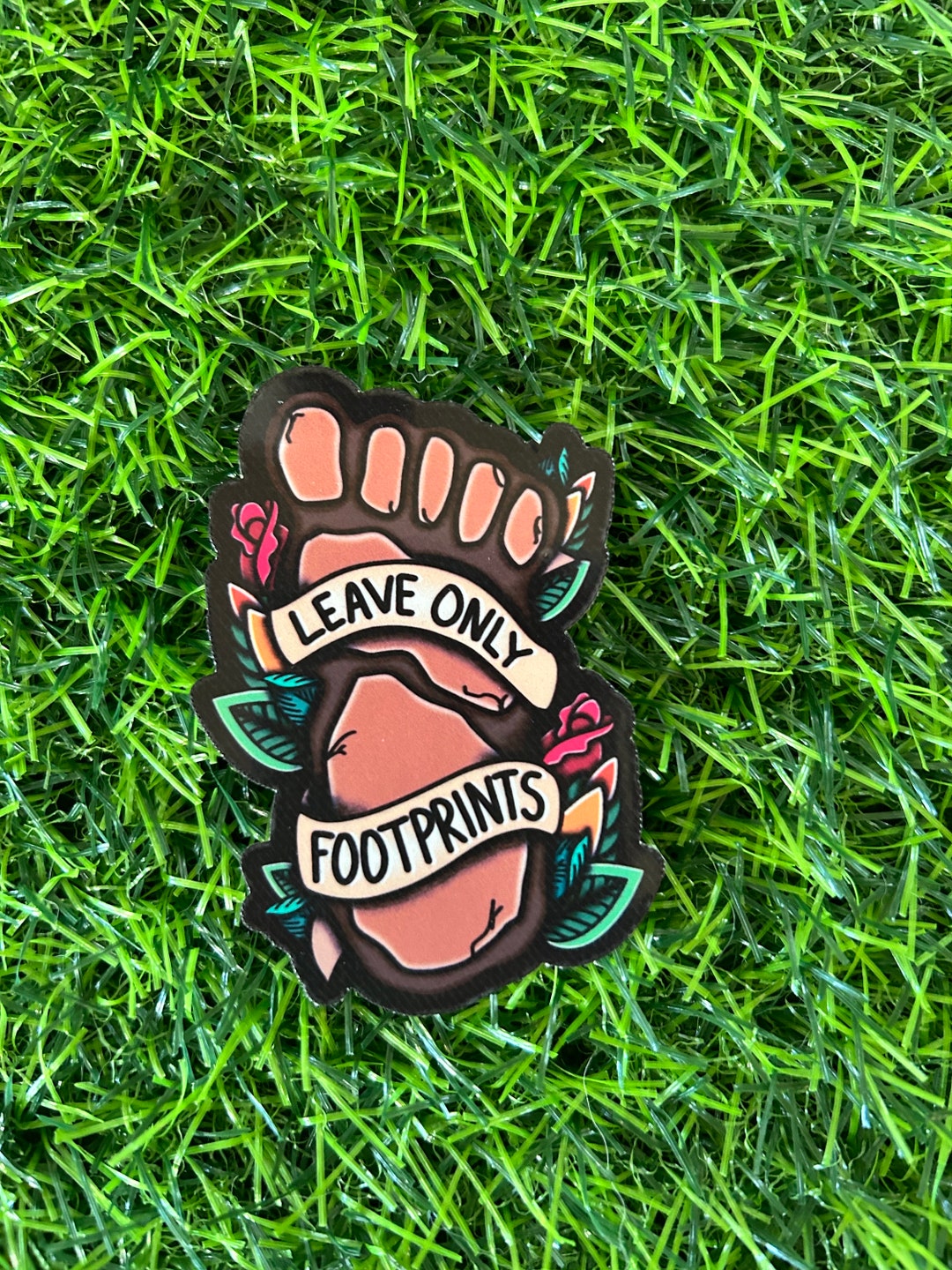 Sasquatch / Bigfoot National Park Tattoo Vinyl Sticker - Etsy