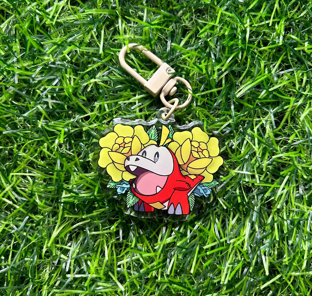 Fuecoco Acrylic Keychain - Etsy Singapore