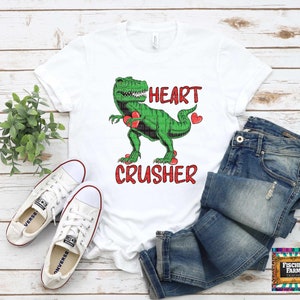 Valentines Day T-rex, Crusher, Hearts, Funny, Be Mine, Love, Holidays ...