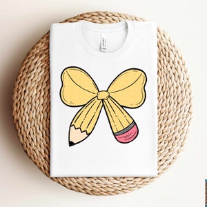 Pencil Bow Clipart, School, Teacher, Retro, Back to School, Teacher ...