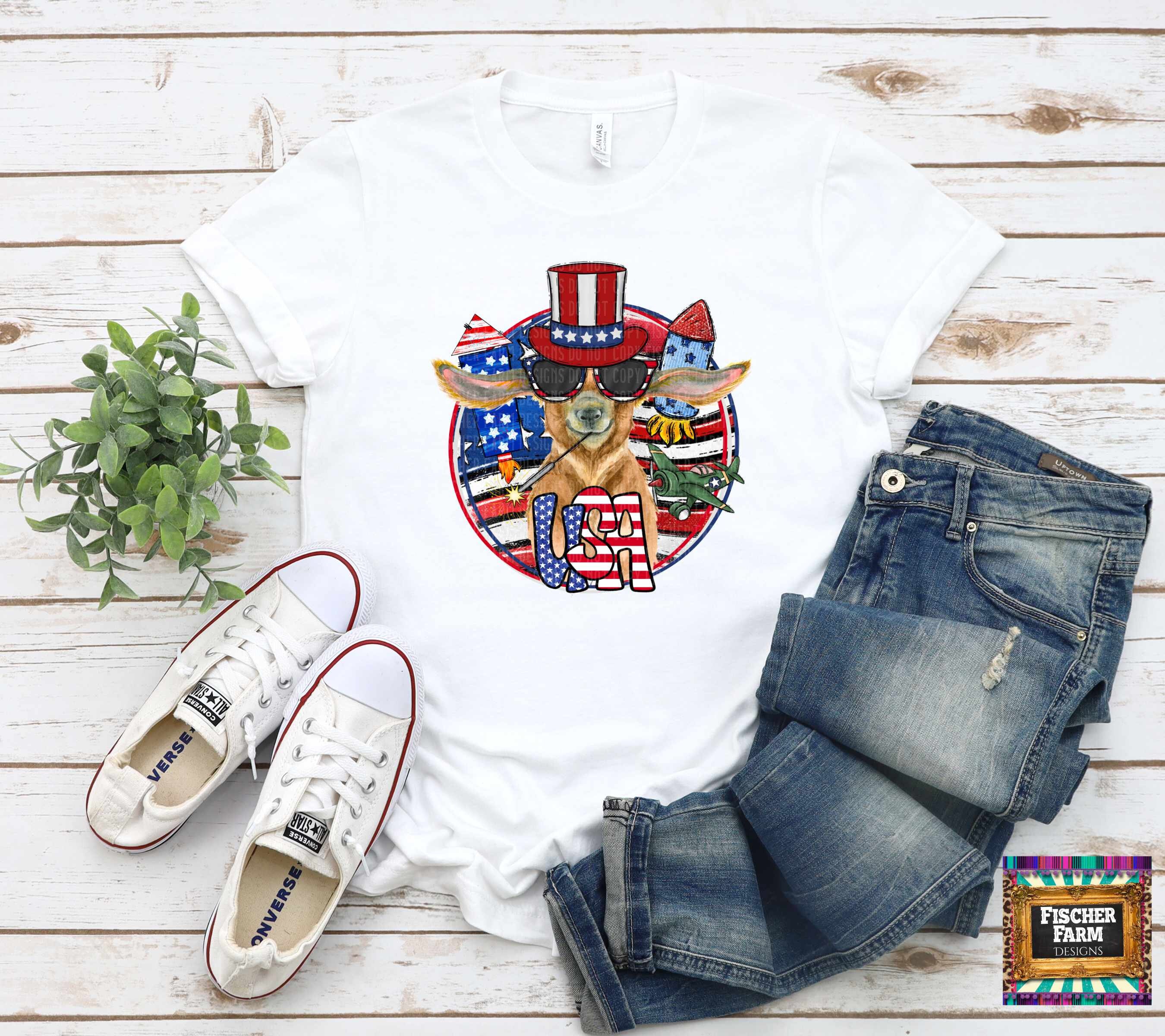 4th of July, Goat, Farm Animals, Independence Day, Freedom, Boom, USA ...