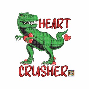 Valentines Day T-rex, Crusher, Hearts, Funny, Be Mine, Love, Holidays ...