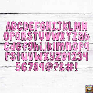 Easter PNG Alphabet Bundle, Spring Floral Alphabets, Plaid, Easter ...