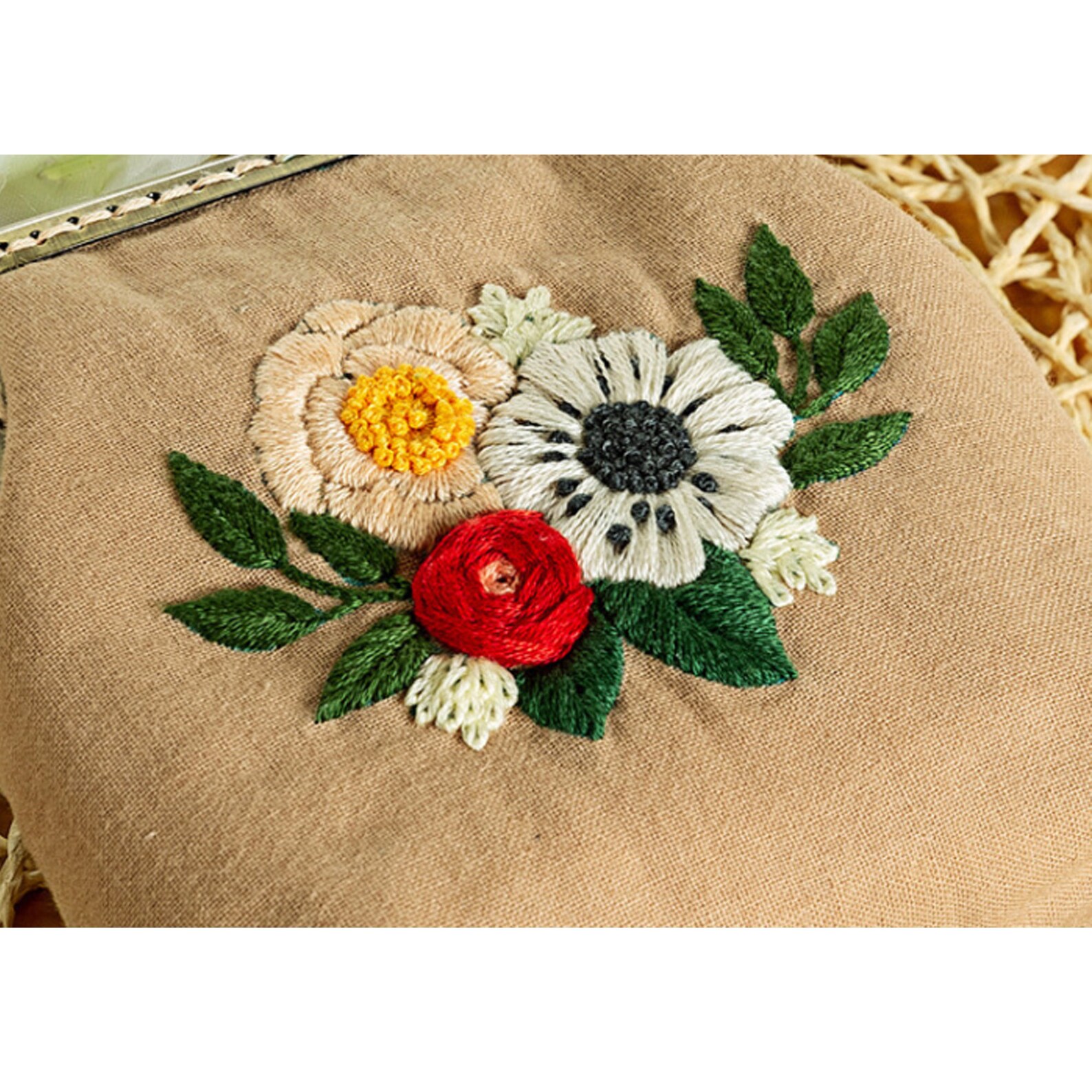 DIY Embroidered Coin Purse - Etsy