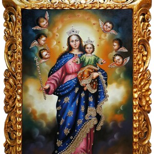 Mary Help of Christians Virgin Mary Help of Christians | Etsy