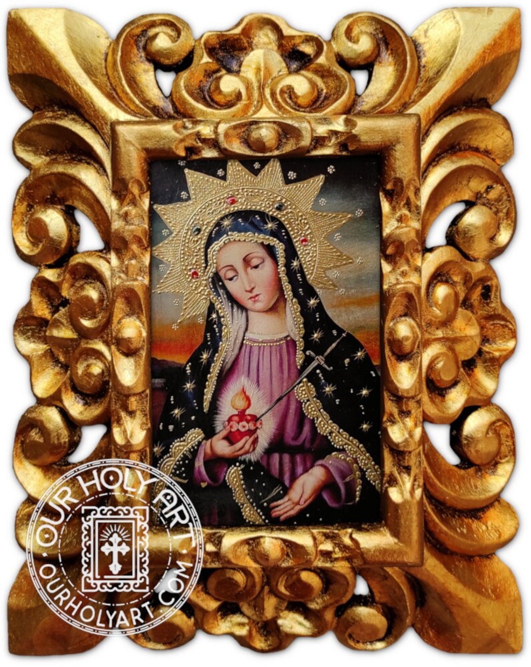 Our Lady of Sorrows, Seven Sorrows of Mary, Immaculate Heart, Virgin ...