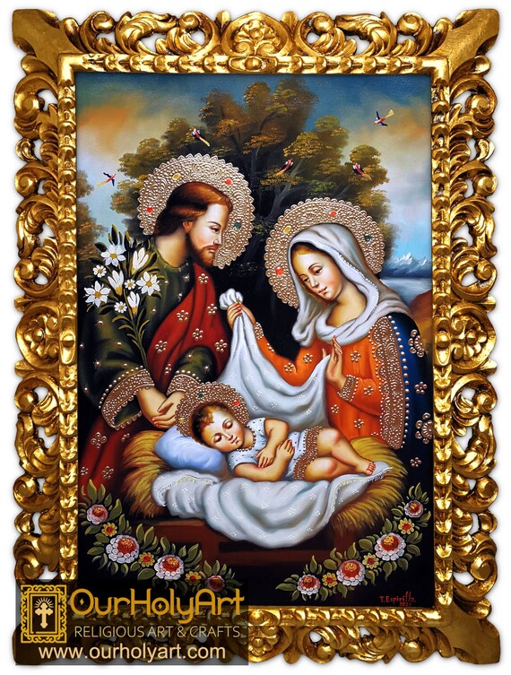 Holy Family Nativity of Jesus Nativity of the Child - Etsy