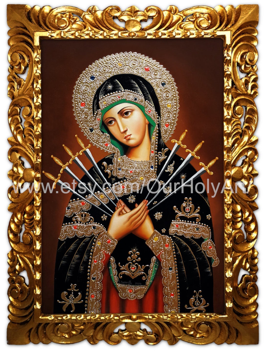 Our Lady of Sorrows - the Dolorosa - Virgin of Sorrows - Seven Sorrows ...