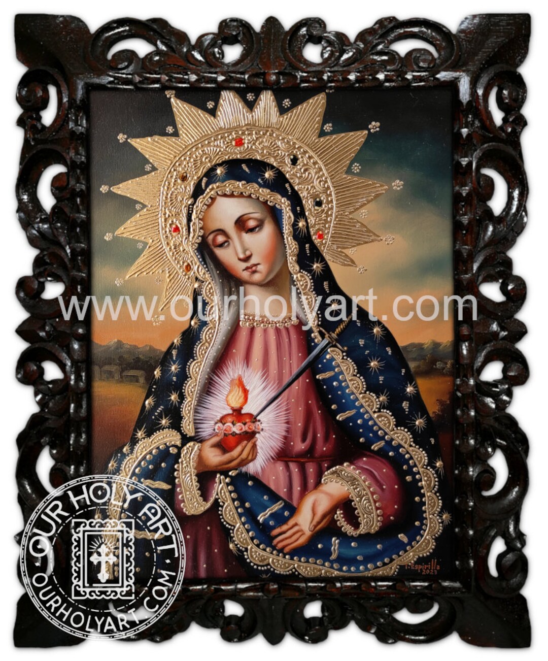 Our Lady of Sorrows, Seven Sorrows of Mary, Immaculate Heart, Virgin ...