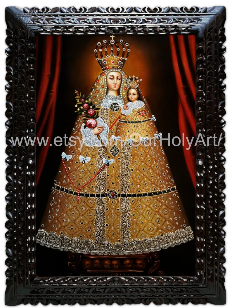 Our Lady of Guápulo Virgin of Guápulo Virgin Mary Virgin - Etsy