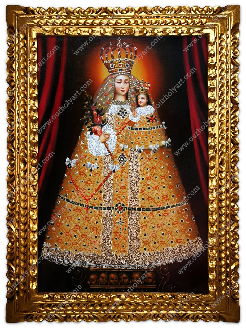 Our Lady of Guapulo Virgin of Guapulo Virgin Mary Cuzco | Etsy