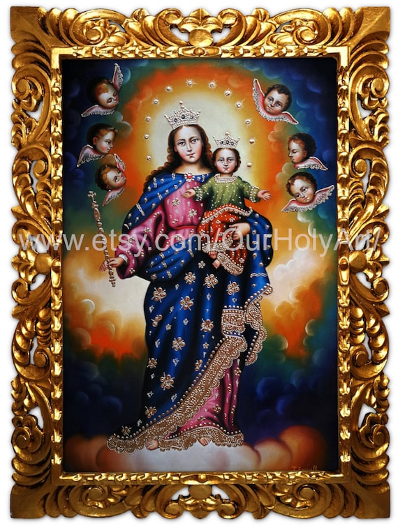 Mary Help of Christians Virgin Mary Help of Christians - Etsy