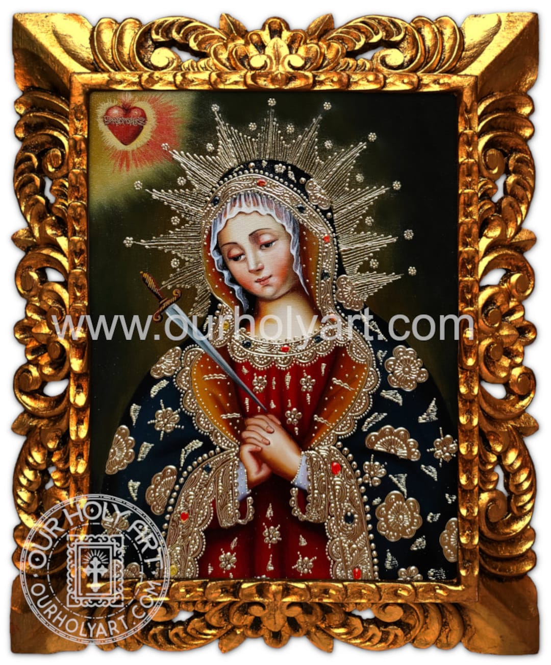 Our Lady of Sorrows, Seven Sorrows of Mary, Immaculate Heart, Virgin ...