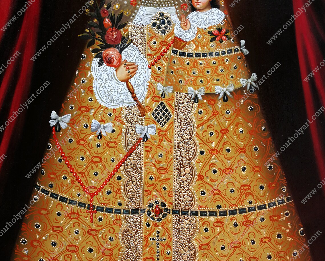 Our Lady of Guapulo Virgin of Guapulo Virgin Mary Cuzco | Etsy