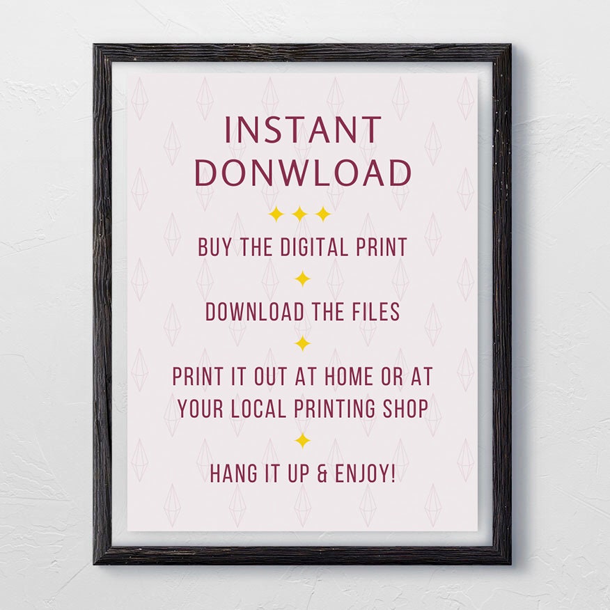 Fair-minded Definition Downloadable Minimalistic Poster - Etsy
