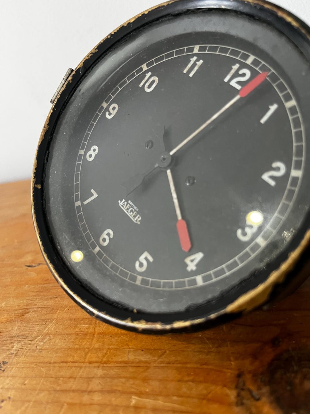 Vintage English Jaeger Auto Dashboard Clock 12v - Etsy