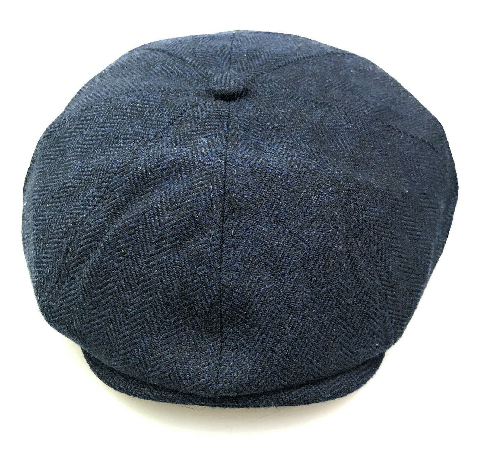 Peaky Blinders Mens Newsboy Flat Cap Herringbone Tweed Baker Boy Gatsby ...