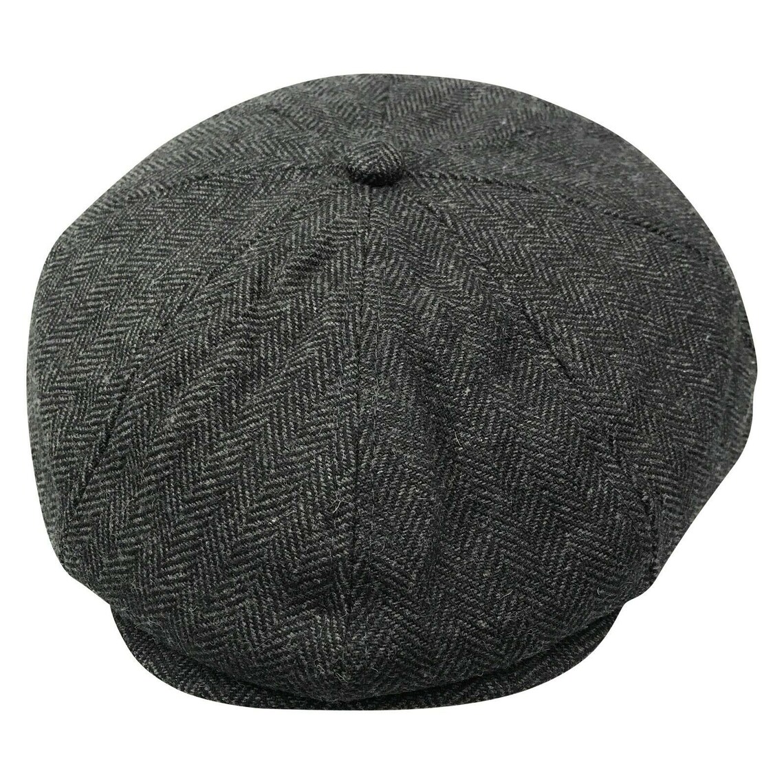 Peaky Blinders Mens Newsboy Flat Cap Herringbone Tweed Baker - Etsy UK