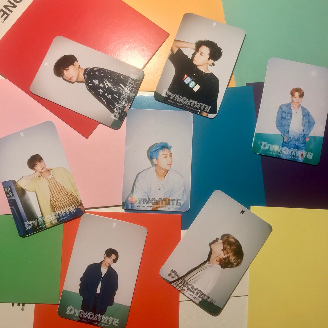 Bts Dynamite Photocards - Etsy