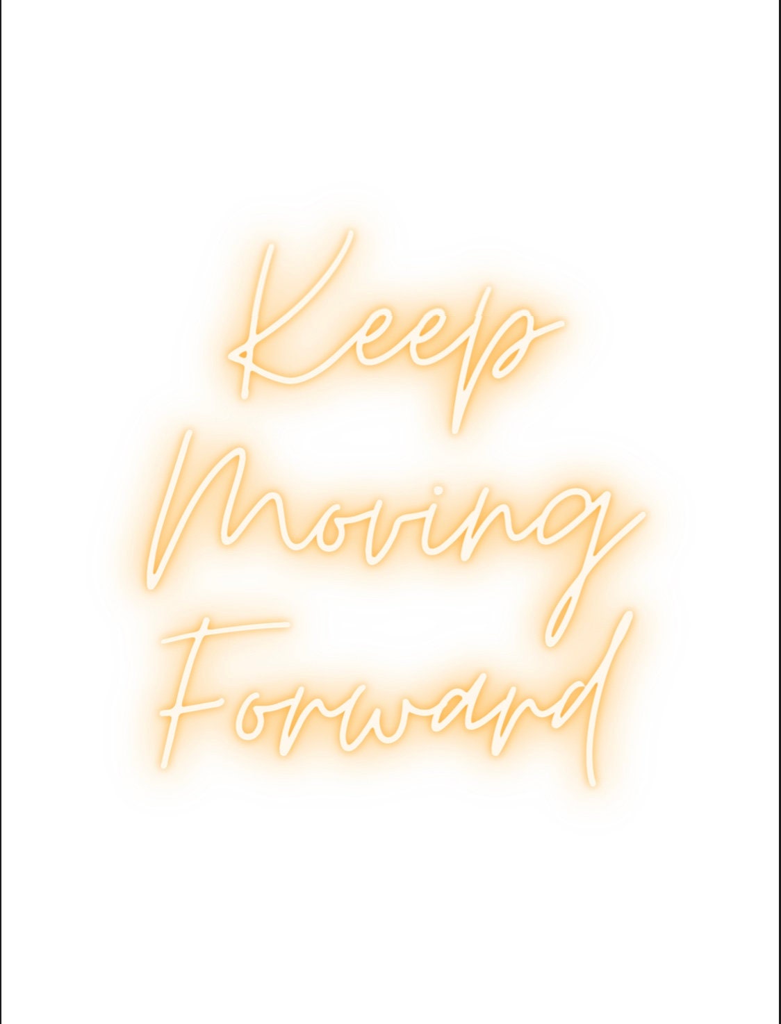 Keep Moving Forward Gallery Wall Art Print - Etsy