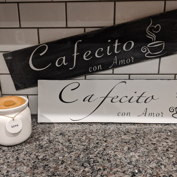 Cafecito Sign - Etsy