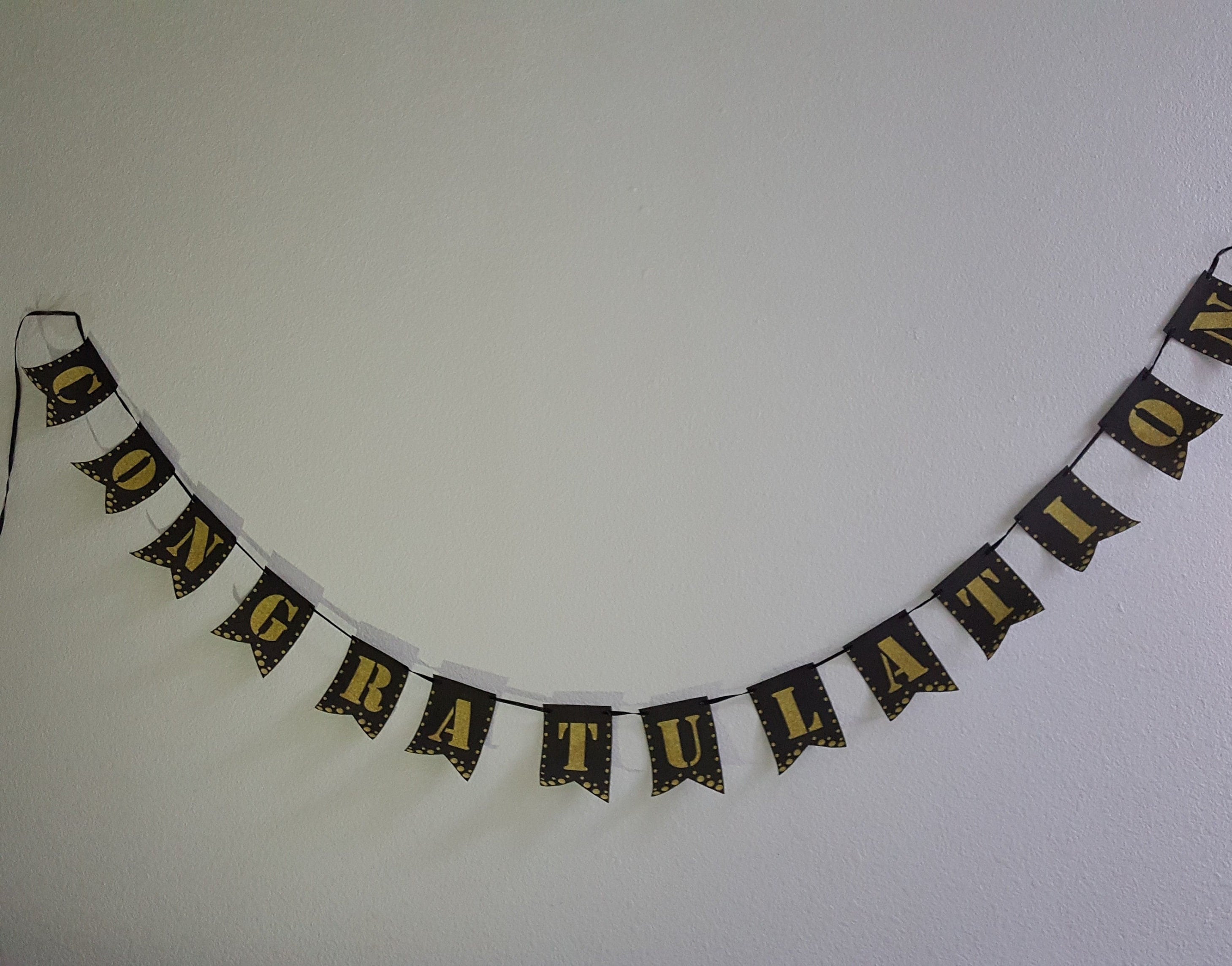 Printable Congratulations Banner, Water Bottle Labels, Chocolate ...