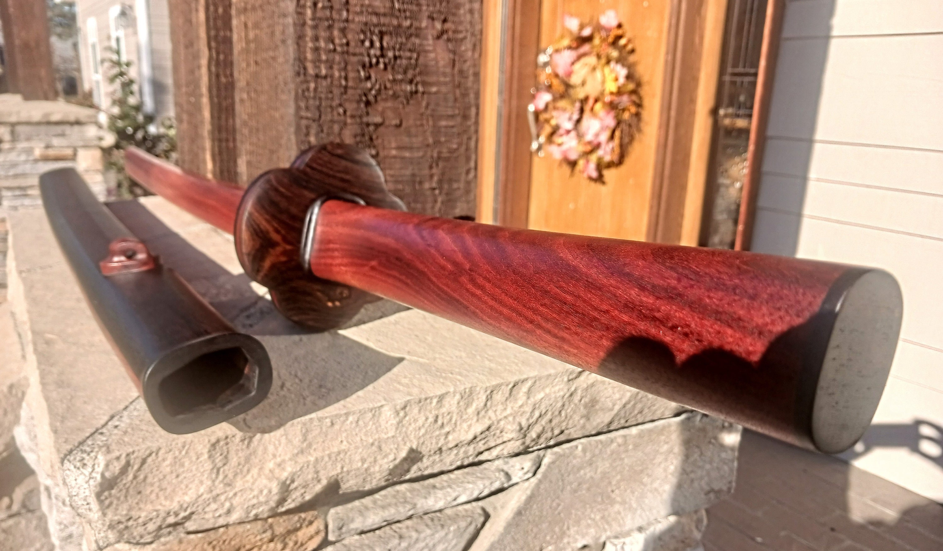 Custom Bokken, Tsuba, and Saya Set - Made to Order. Size, Materials ...