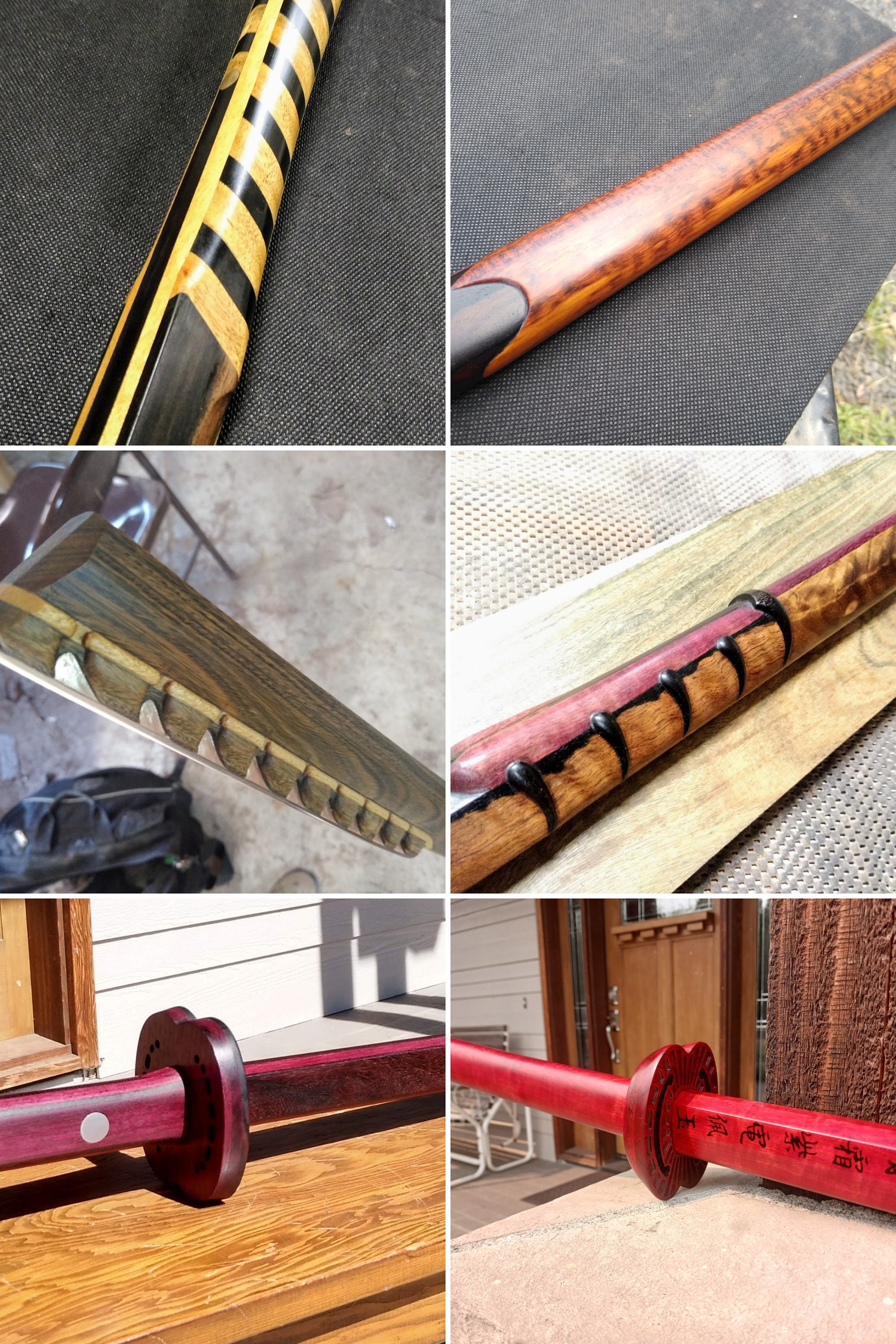 Custom Bokken (bokuto, Wakizashi, Tanto), Made to Order. Size, Style ...