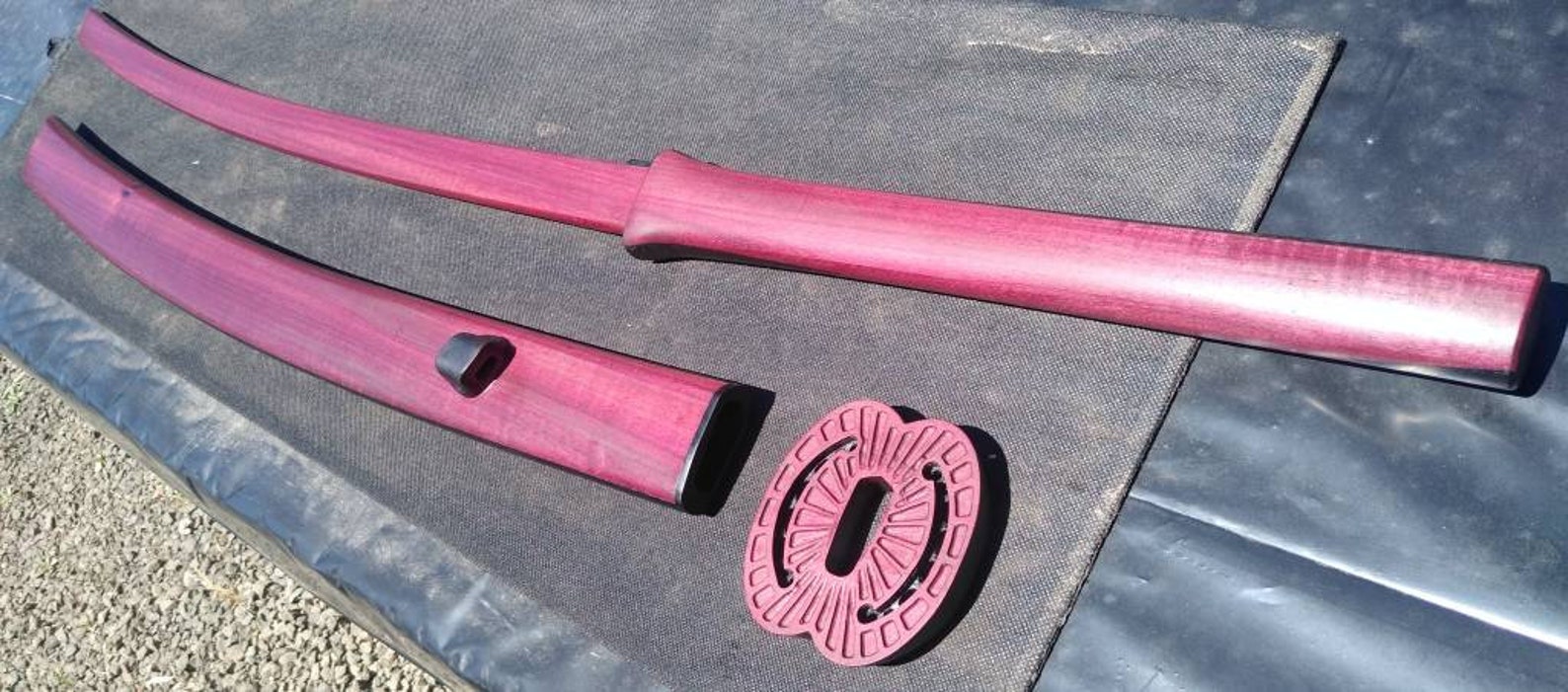 Custom Bokken, Tsuba, and Saya Set Made to Order. Size, Materials ...