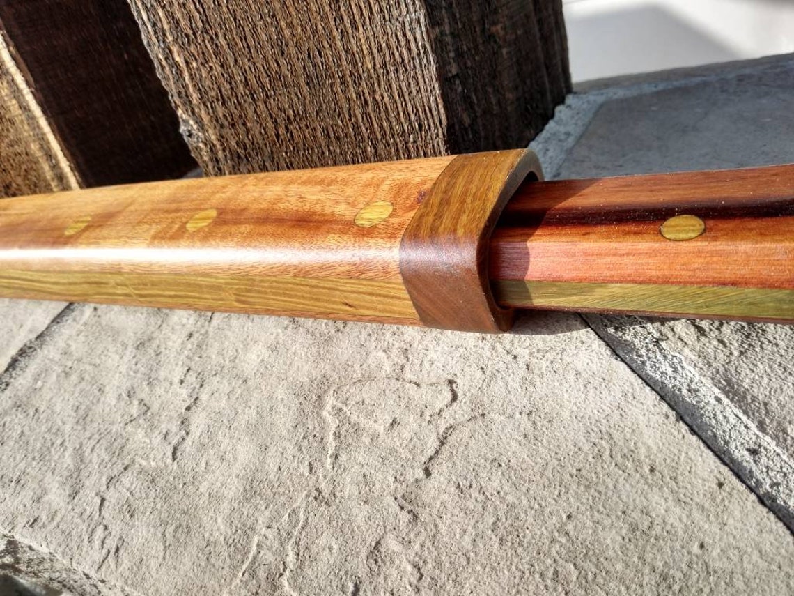 Custom Bokken Tsuba and Saya Set Made to order. Size | Etsy