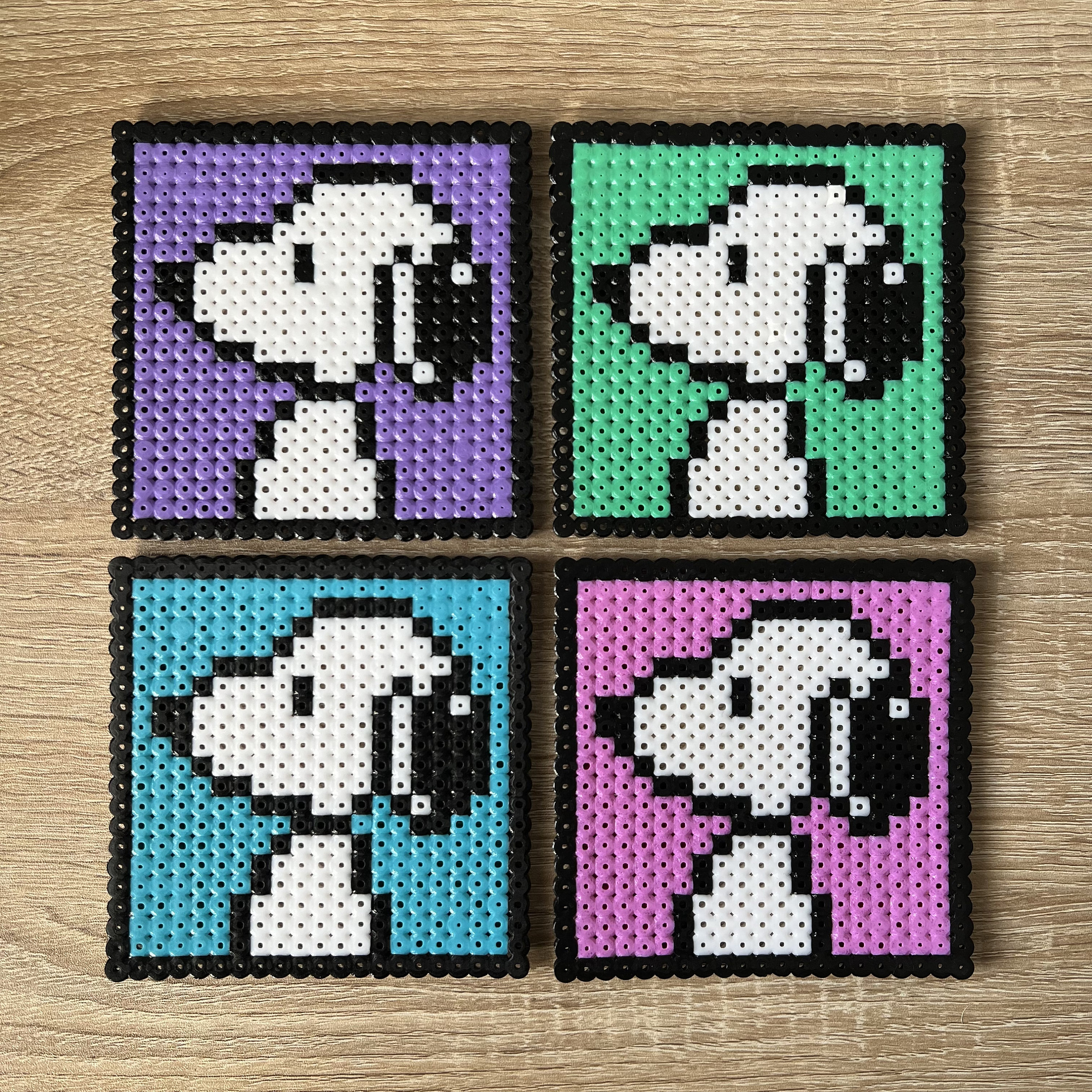 Snoopy Peanuts Coasters Set of 4 - Etsy