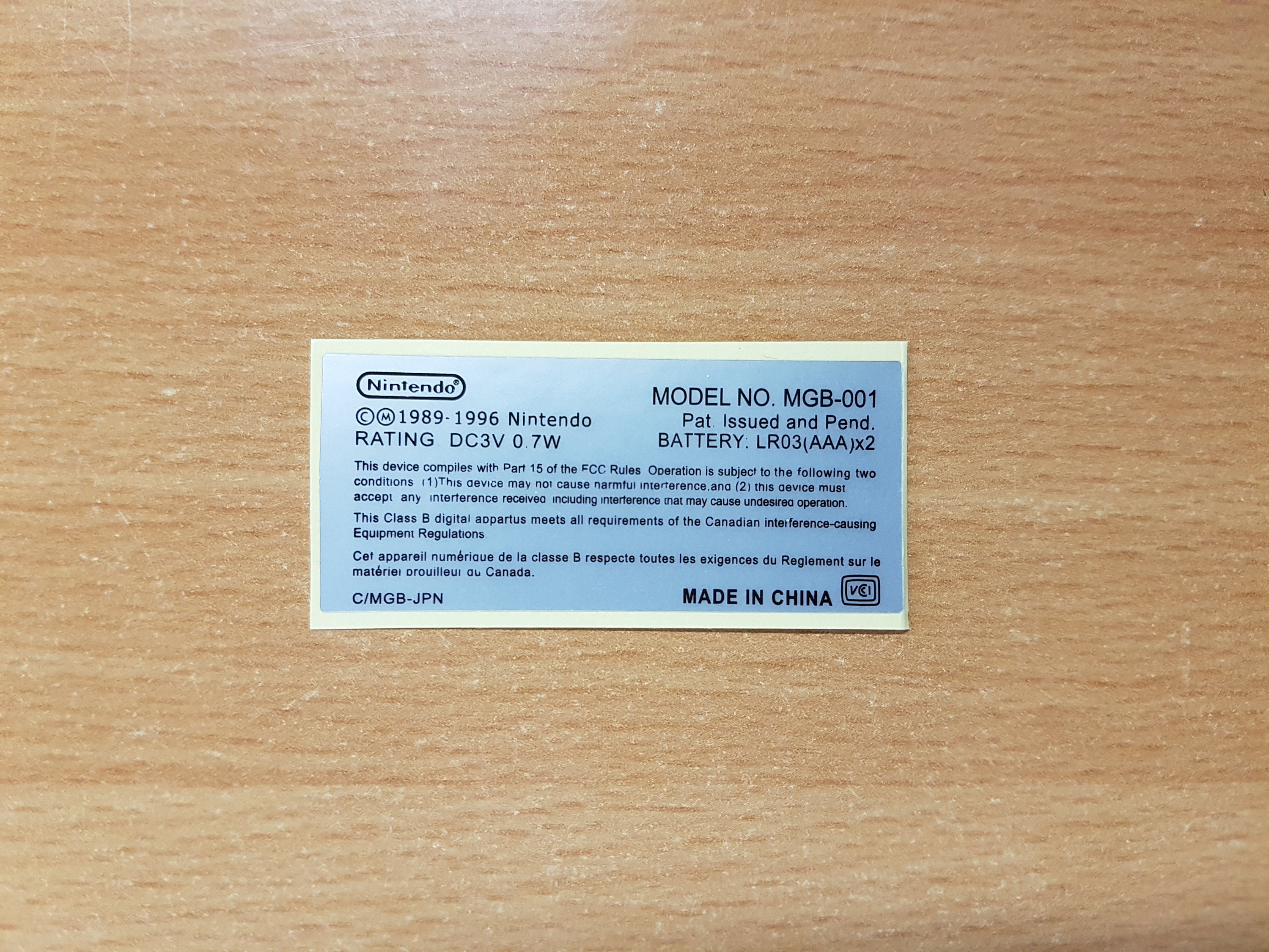 Gameboy Pocket Back Label Cartridge Replacement Label Sticker Precut - Etsy